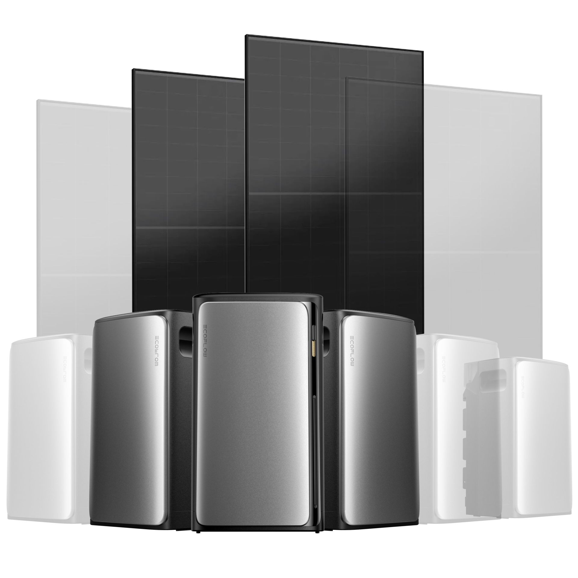 EcoFlow Stream Balkonkraftwerk Set 1000 Wp — Stream Ultra / 500 Wp ...