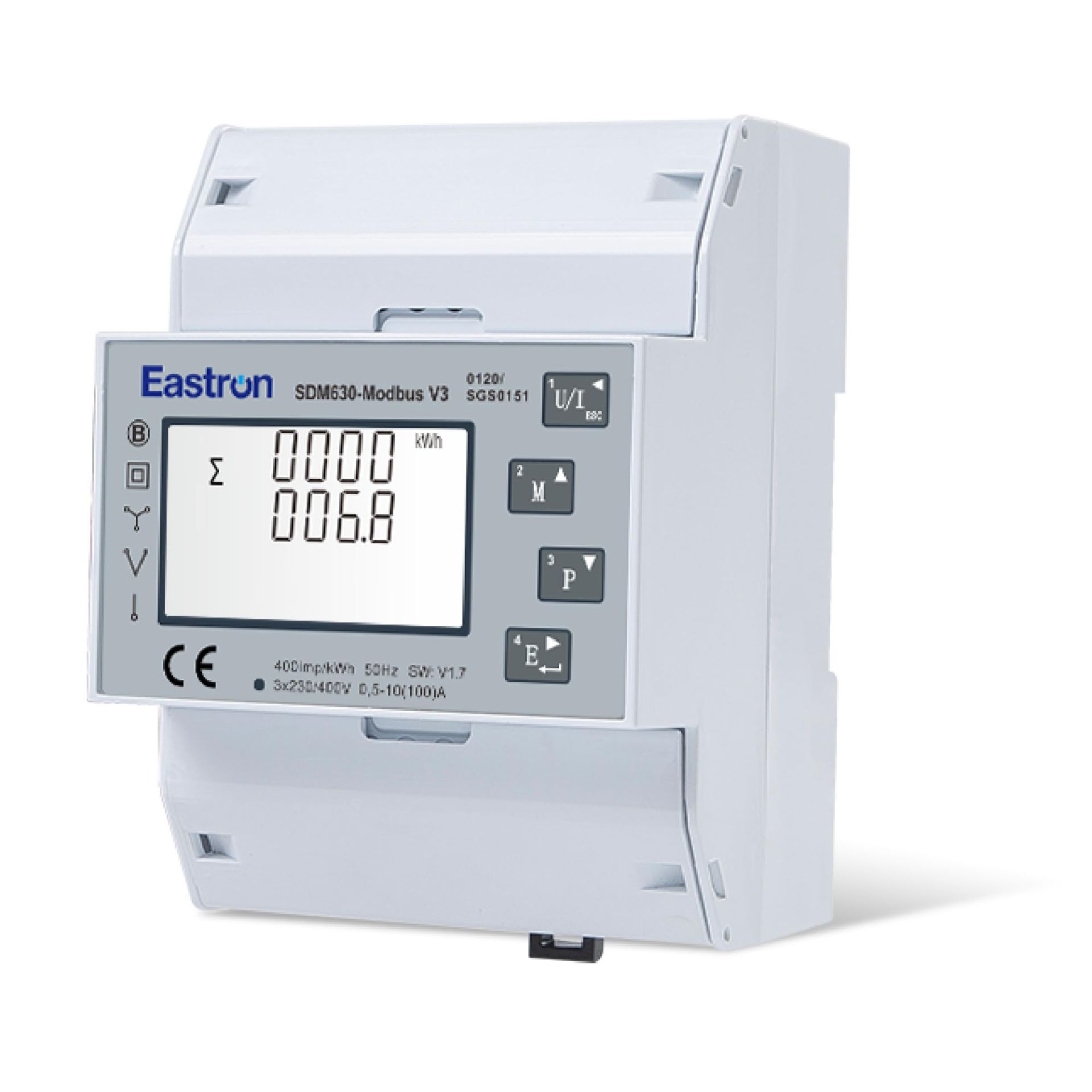 EASTRON SDM630-MODBUS-MID V3 — 100A Smart Meter 3-phasig für z.B. Deye, Growatt Wechselrichter ...
